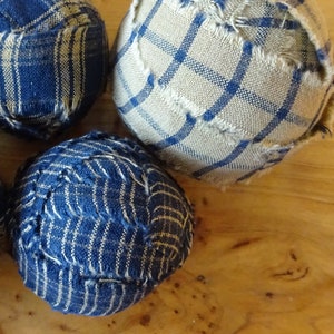 Rag Balls, Primitive Decor, Primitive Rag Balls, Homespun Rag Balls ...