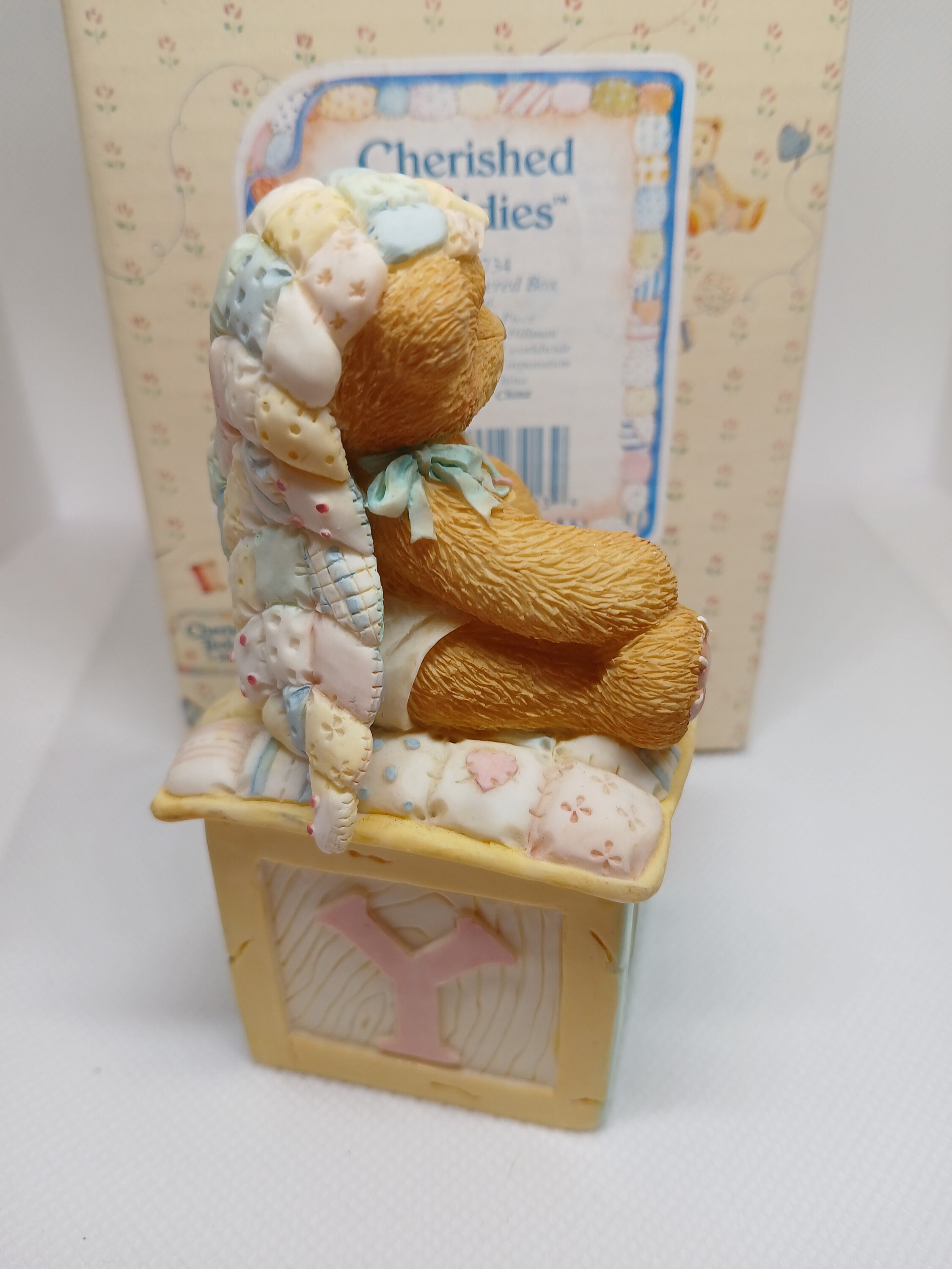 Cherished Teddies BABY Block Box, Cherished Teddies 203734, Vintage ...