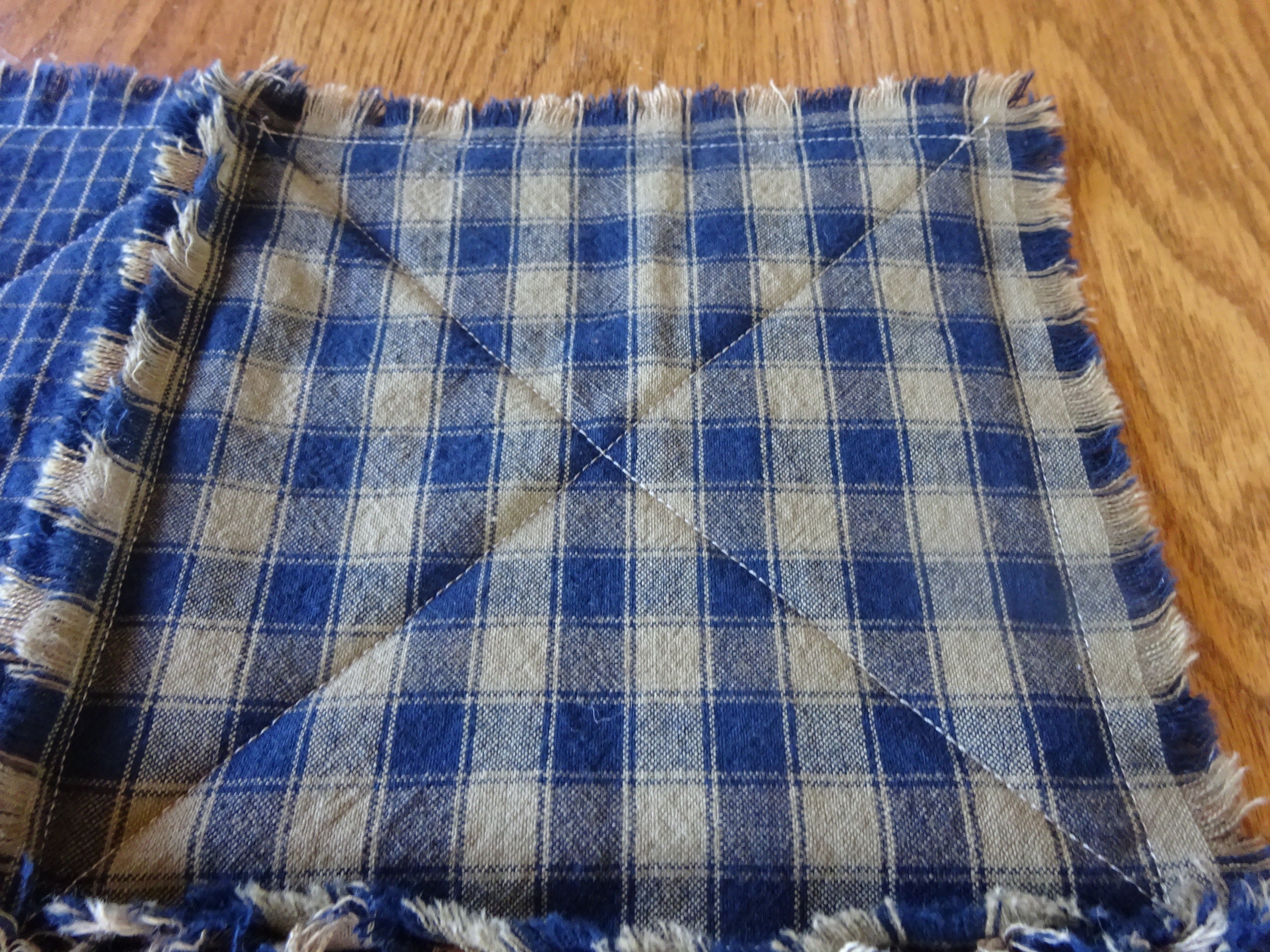 Rag Placemats Set of 4 Rag Placemats Table Placemats | Etsy