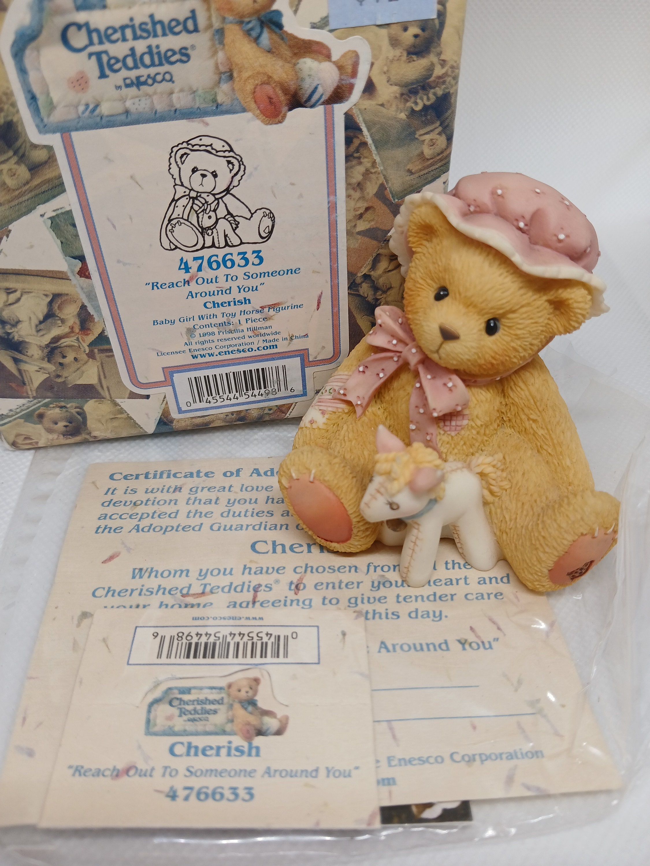 Cherished Teddies , Cherish, Reach Out to Someone Around You, Vintage ...