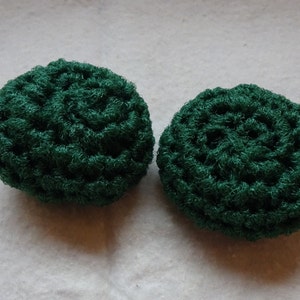 Dish Scrubbies, Nylon Scrubbies, Set of 5 Scrubbies, Crocheted ...