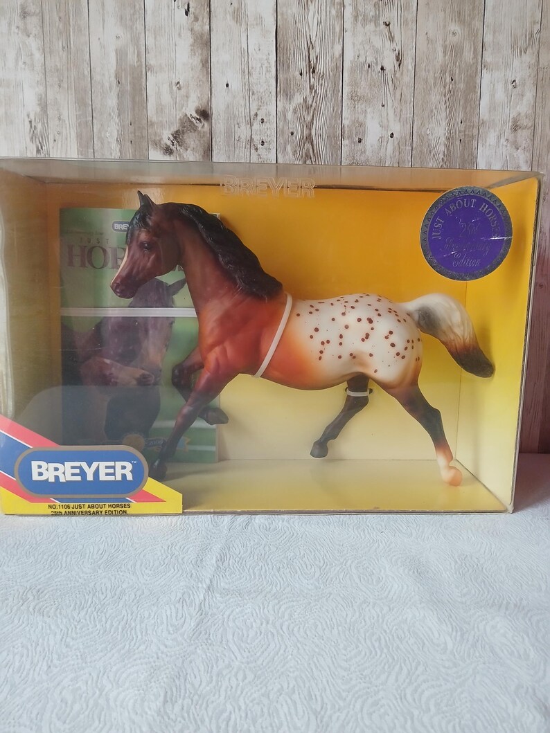Vintage Breyer Appaloosa Mare, #1106 25th Anniversary Edition - Etsy