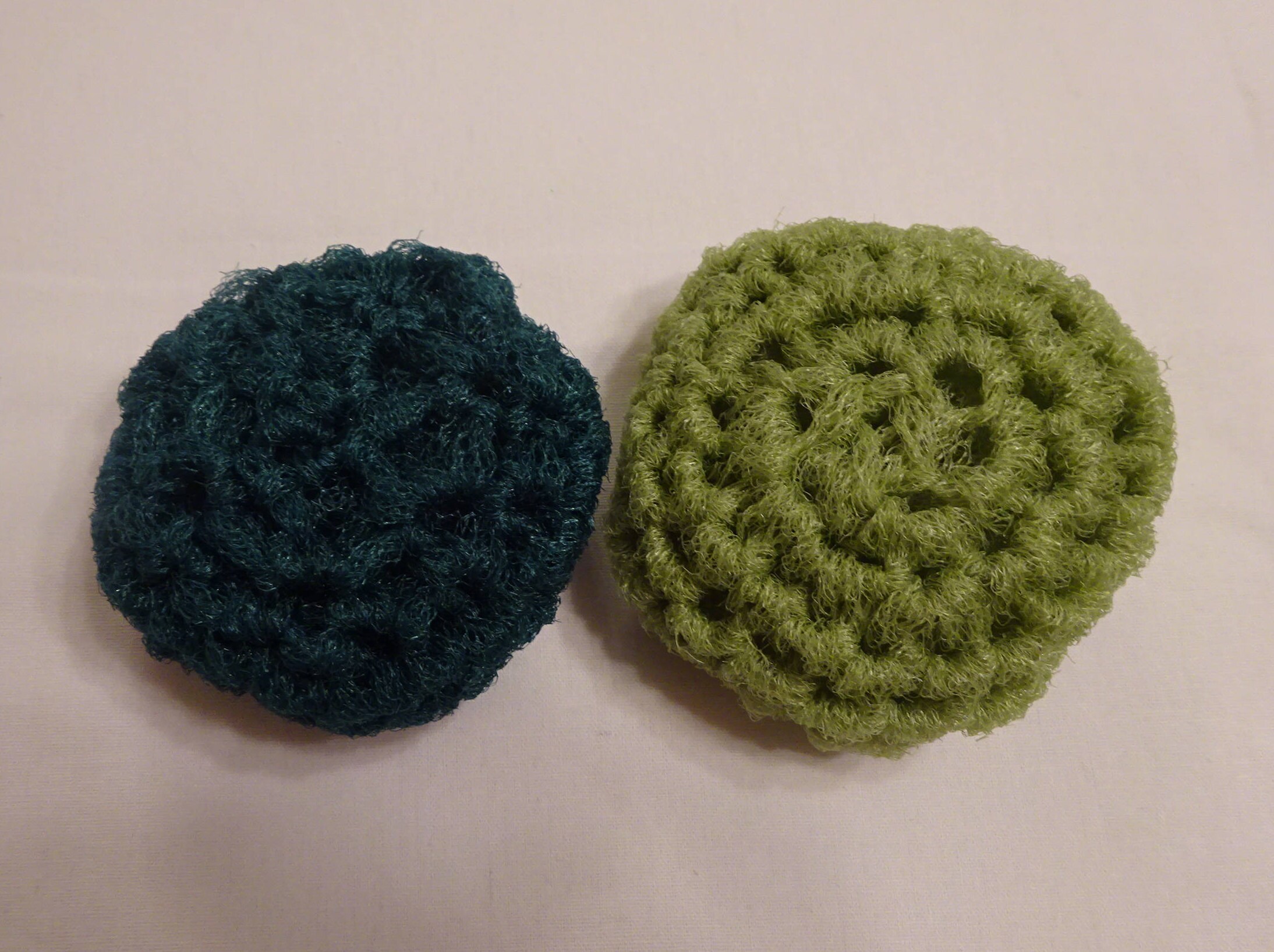 Dish Scrubbies, Nylon Scrubbies, Set of 5 Scrubbies, Crocheted ...