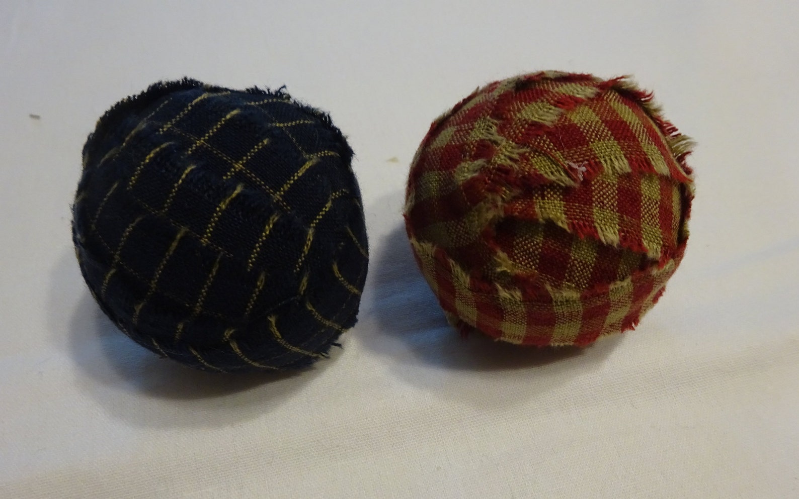 Rag Balls Homespun Rag Balls Christmas Bowl Filler - Etsy