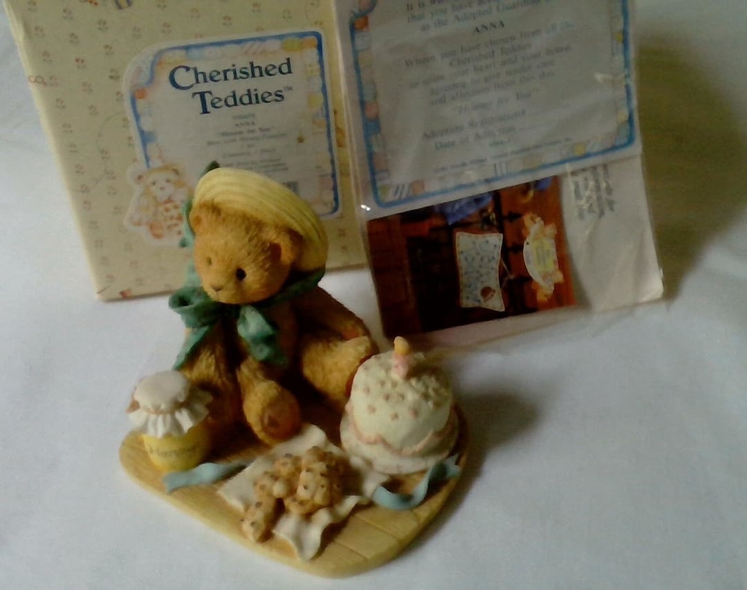 Cherished Teddies Anna, Hooray for You Bear, Cherished Teddies 950459 ...