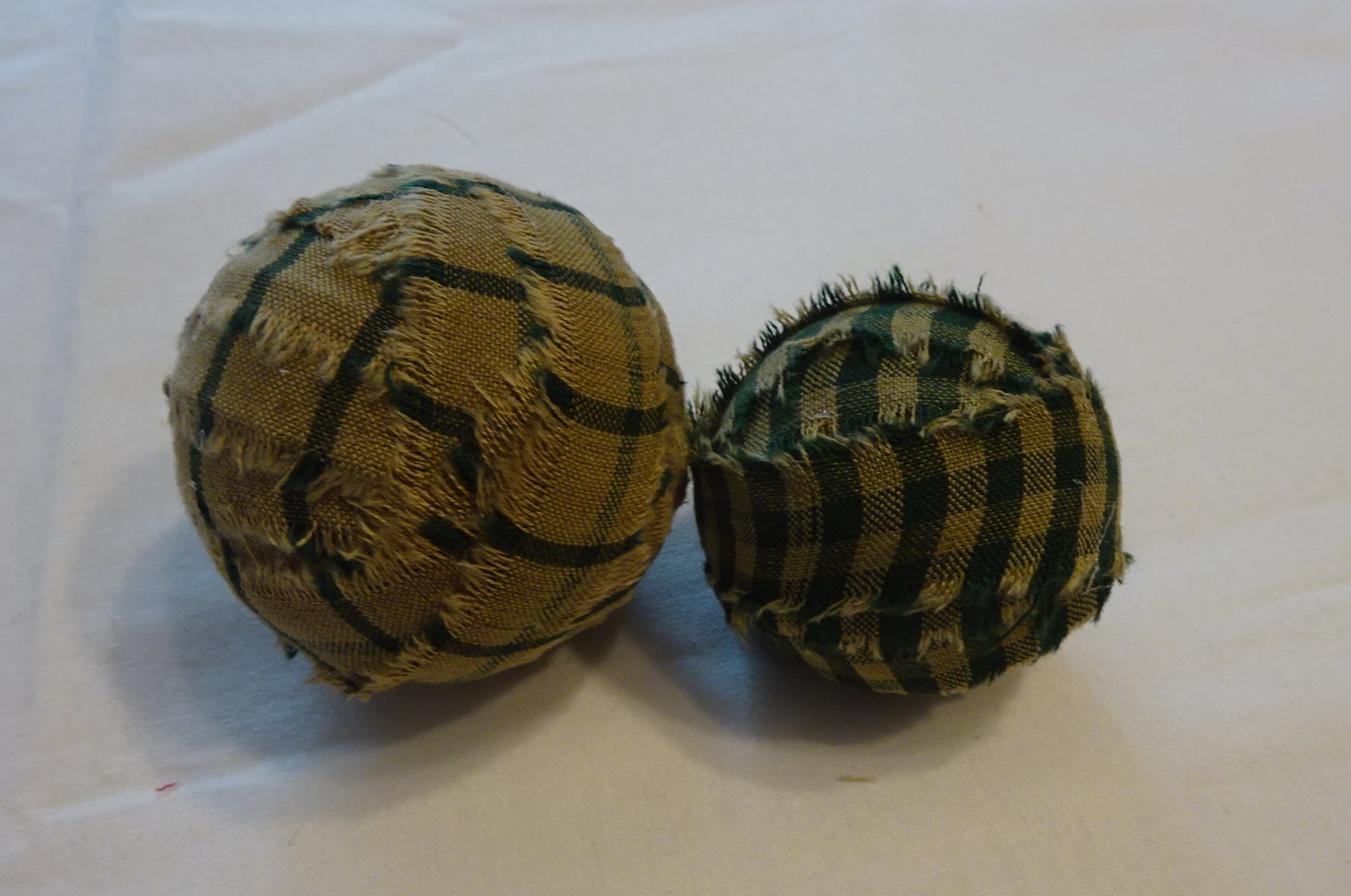 Rag Balls Homespun Rag Balls Christmas Bowl Filler - Etsy
