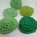 Dish Scrubbies, Nylon Scrubbies, Set of 5 Scrubbies, Crocheted ...