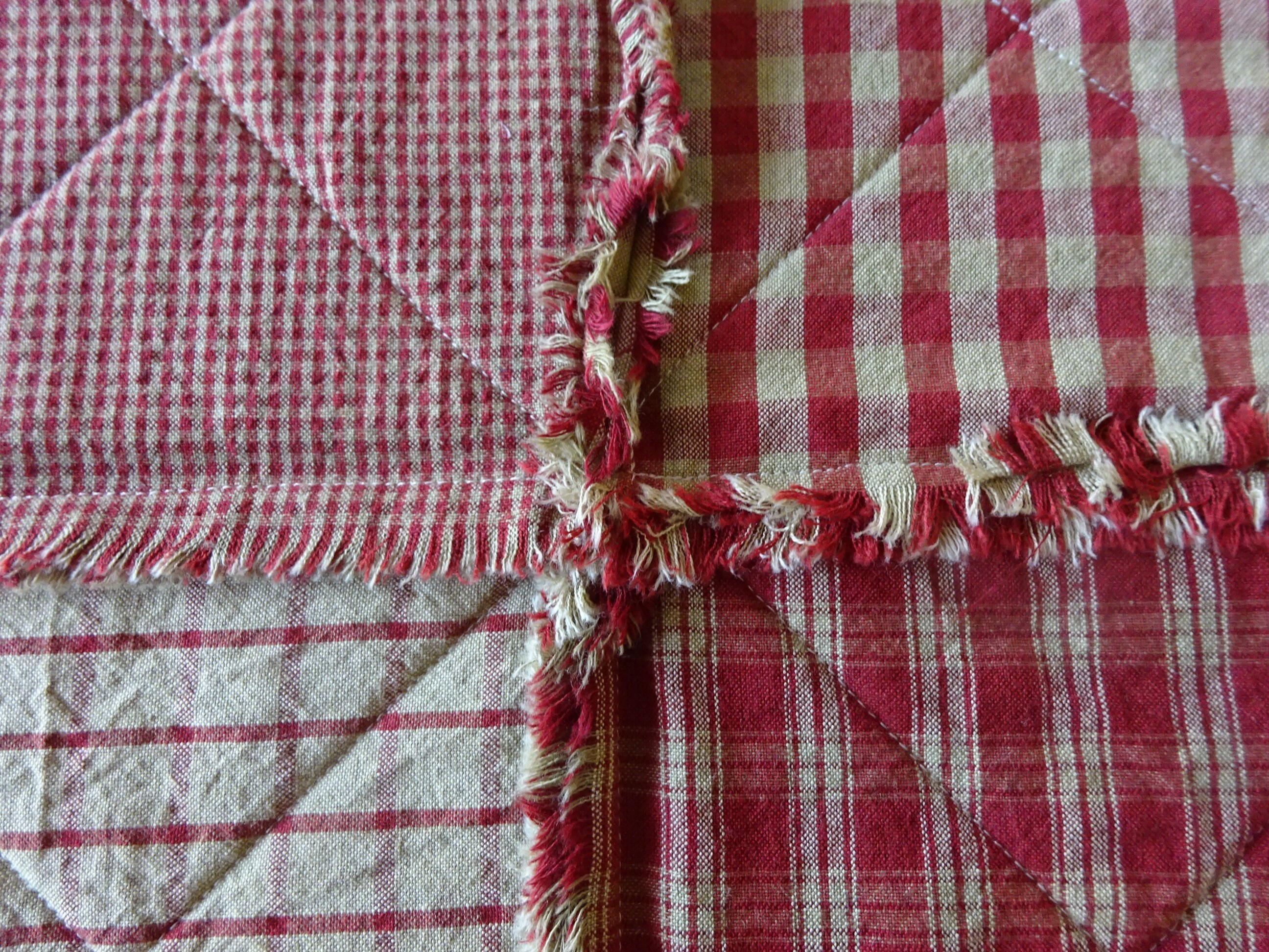 Rag Placemats, 6 Rag Placemats, Table Placemats, Quilt Placemats ...