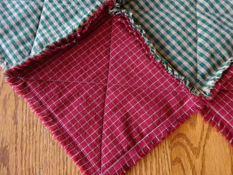 Table Runner Homespun Rag Table Runner Homespun Table - Etsy