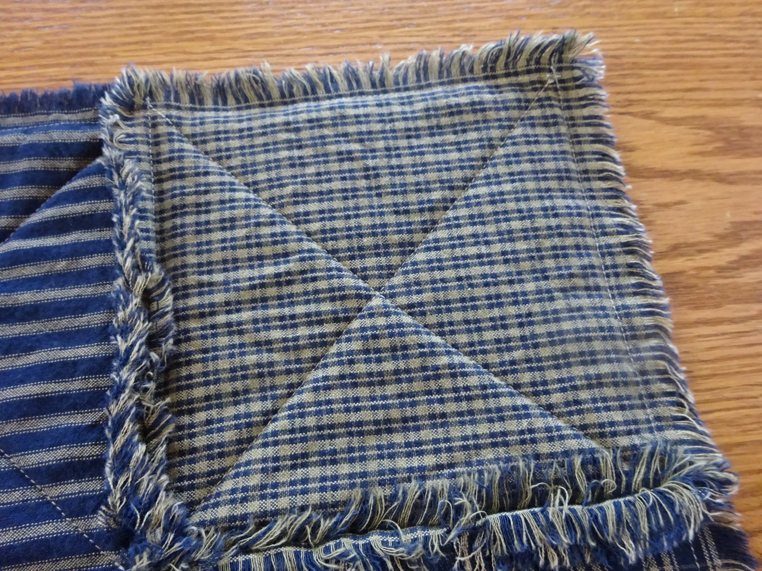 Rag Placemats Set of 4 Rag Placemats Table Placemats | Etsy