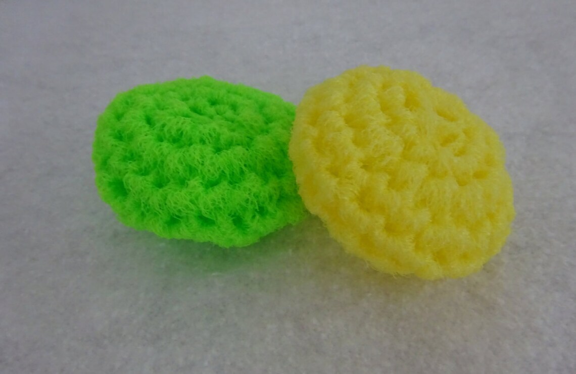 Dish Scrubbies Nylon Scrubbies Set of 5 Scrubbies Kitchen - Etsy