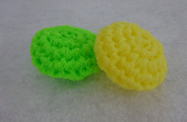 Dish Scrubbies, Nylon Scrubbies, Set of 5 Scrubbies, Kitchen Scrubbie ...