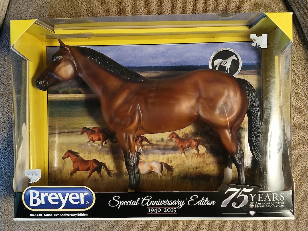 Breyer Horse, Breyer Bay Quarter Horse, Breyer 75th Anniversary ...