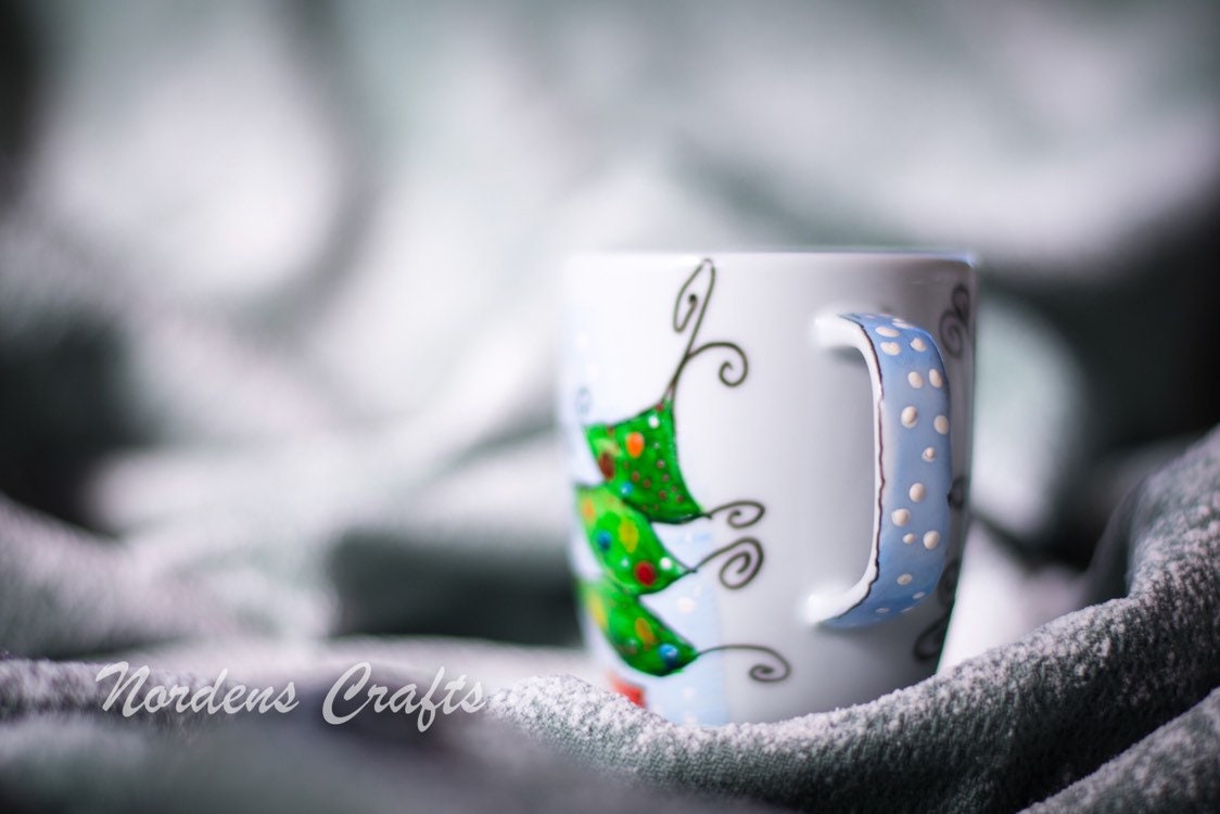 Christmas Mug, Coffe Cup, Tea Mug, Winter Time, Gift Idea - Etsy
