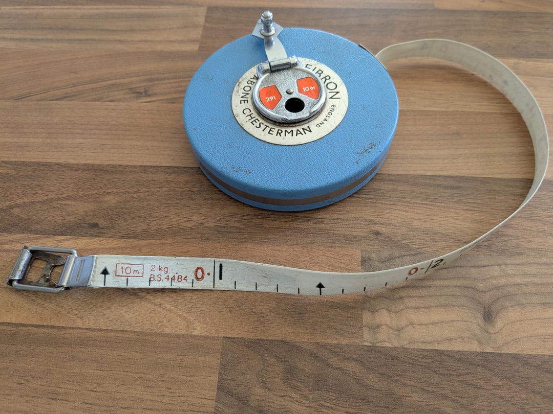 Vintage Fibron, Rabone & Chesterman Tape Measure - Etsy