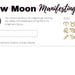 Moon Messages-a Lunar Journal and Planner - Etsy
