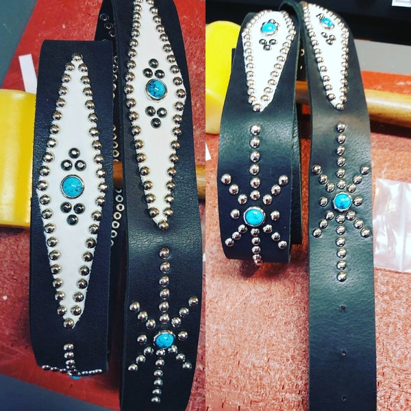 Studded Belt - Etsy