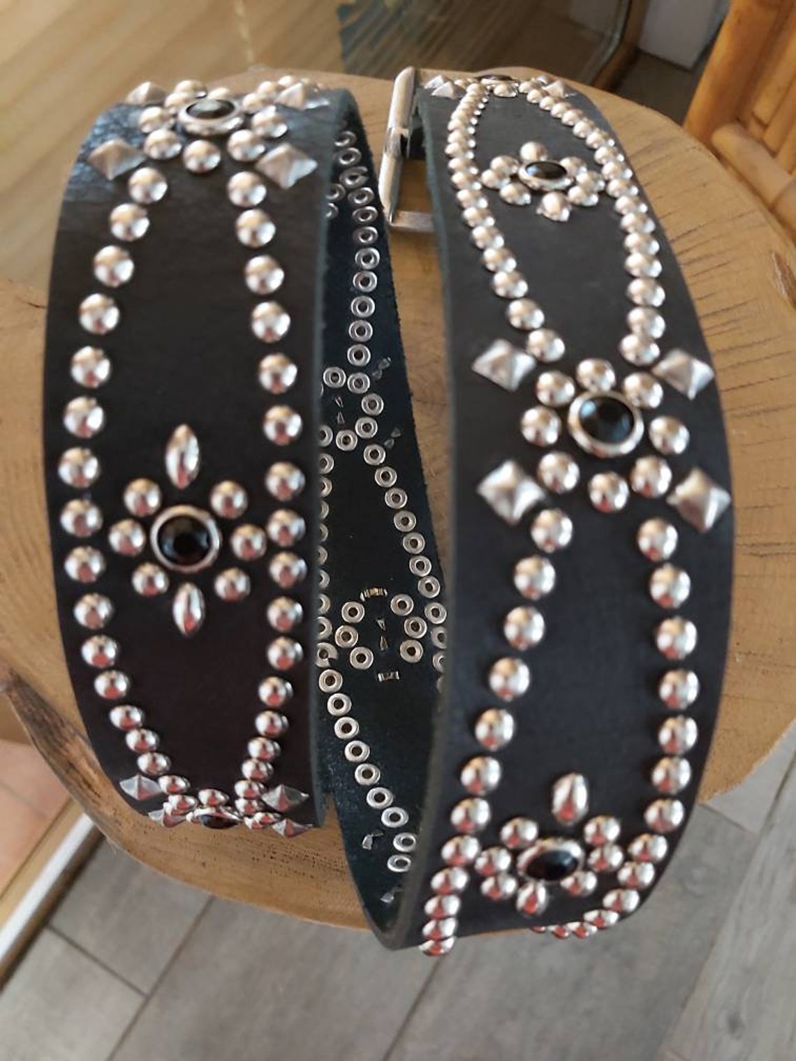 New!!!!!!!!one off Custom Studded Belt 70-100cm ! Send Me Please a ...