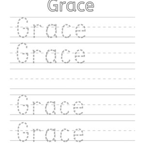 Kids Handwriting Practice - Teach Your Child How to Write Their Name ...