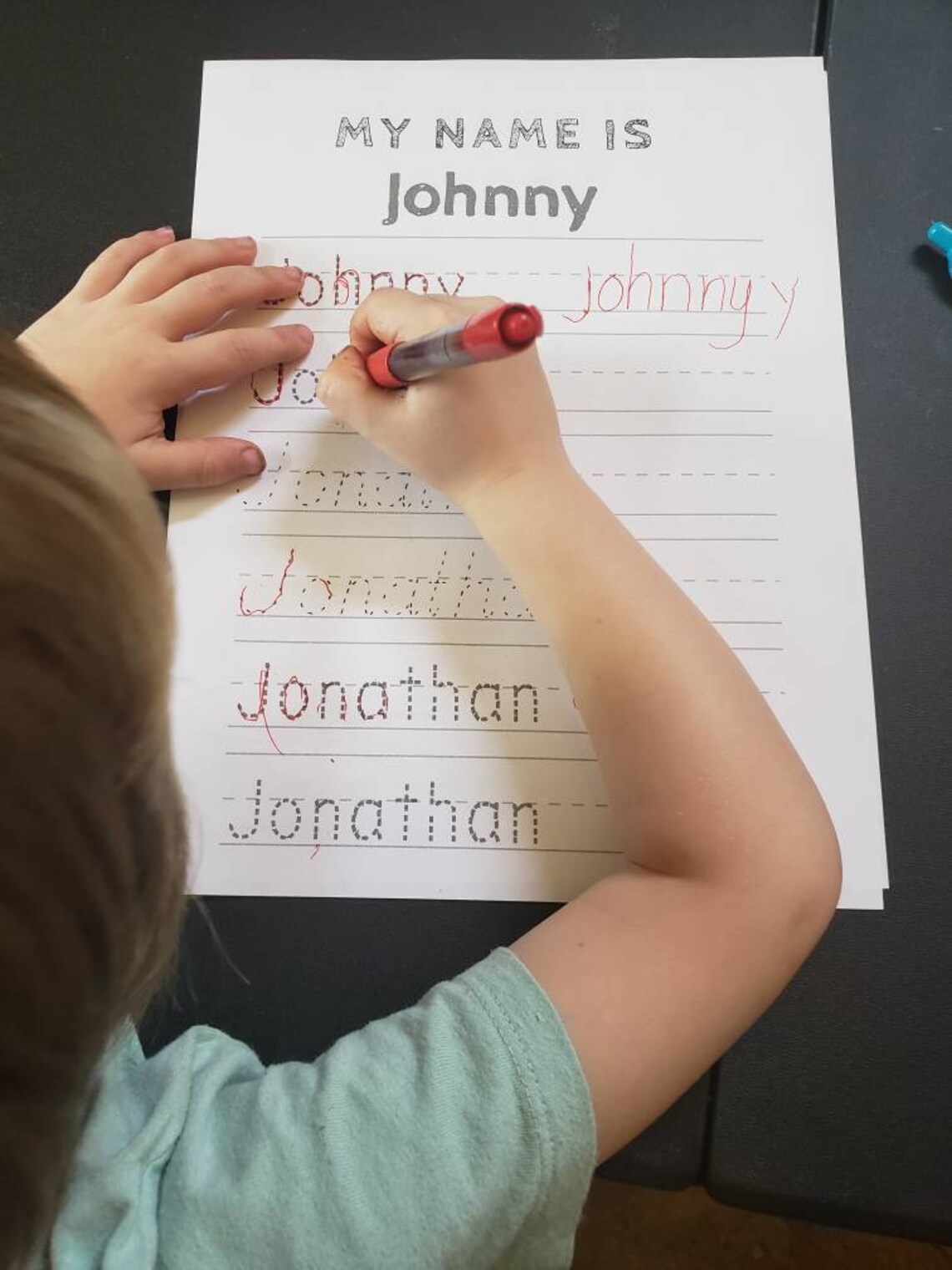 Kids Handwriting Practice - Teach Your Child How to Write Their Name ...