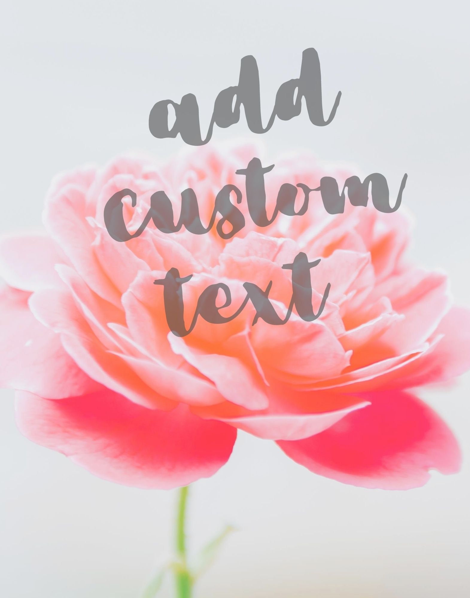 Printable Wall Art, Flower Poster, Home and Office Decor, Inspirational ...