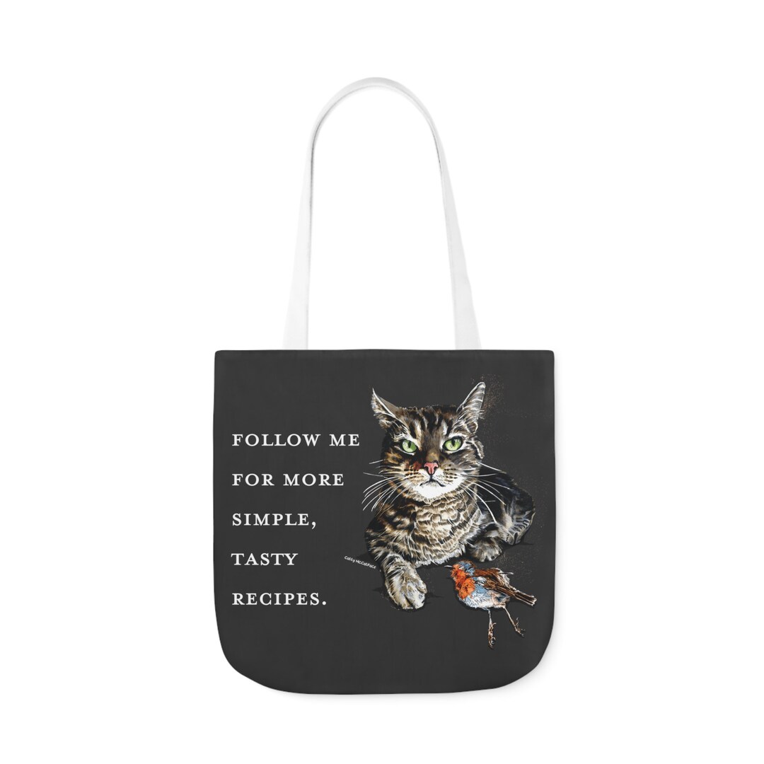 Grumpy Cat Tote Bag Funny Tabby Cat Gift Crazy Cat Lady - Etsy