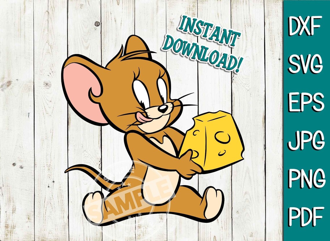 Tom & Jerry Digital Download Cut Files Dxf Png Svg Eps Jpg | Etsy