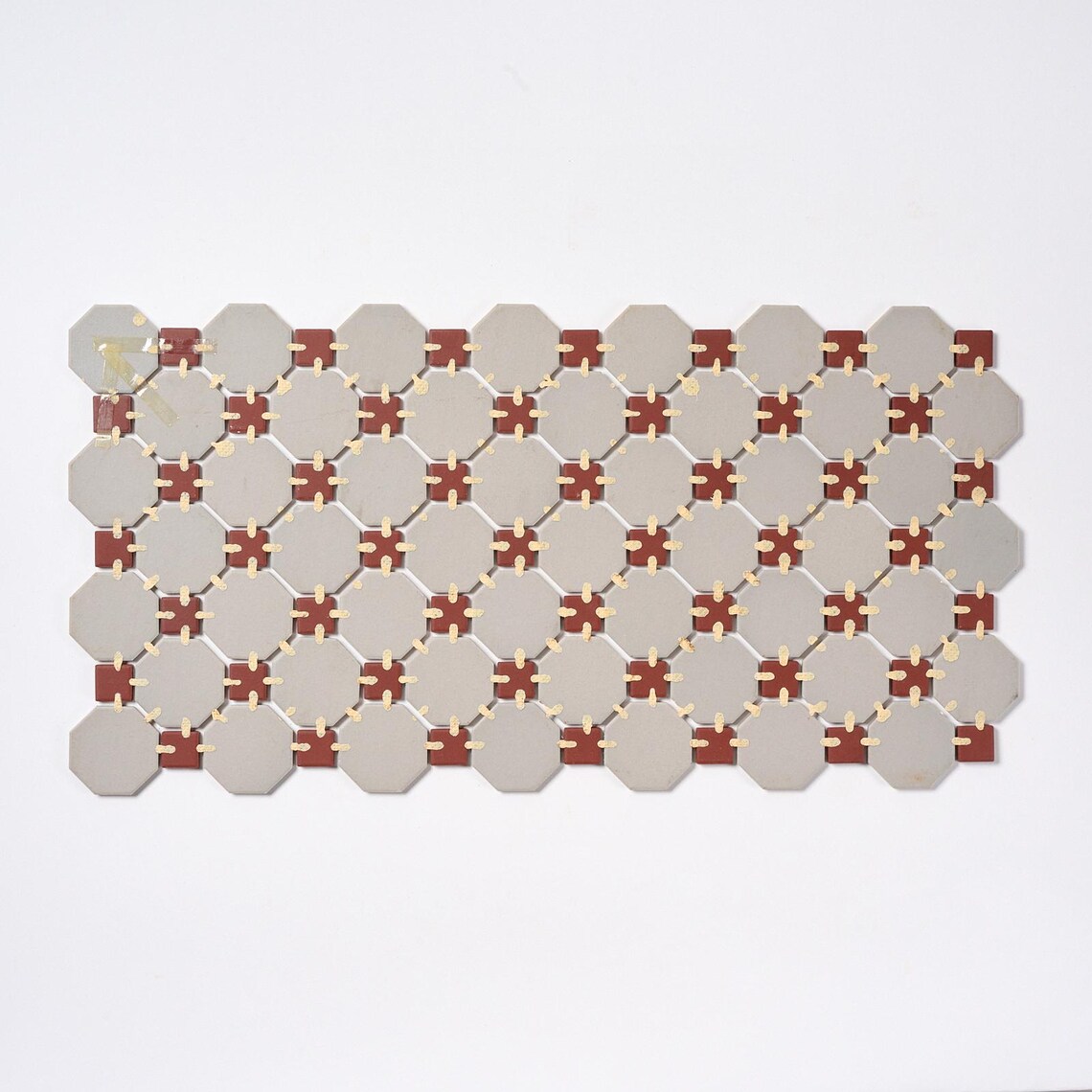 1990s Daltile Rust/ Gray Mosaic Floor Tile, 44 Sq Ft Available - 22 Sq ...