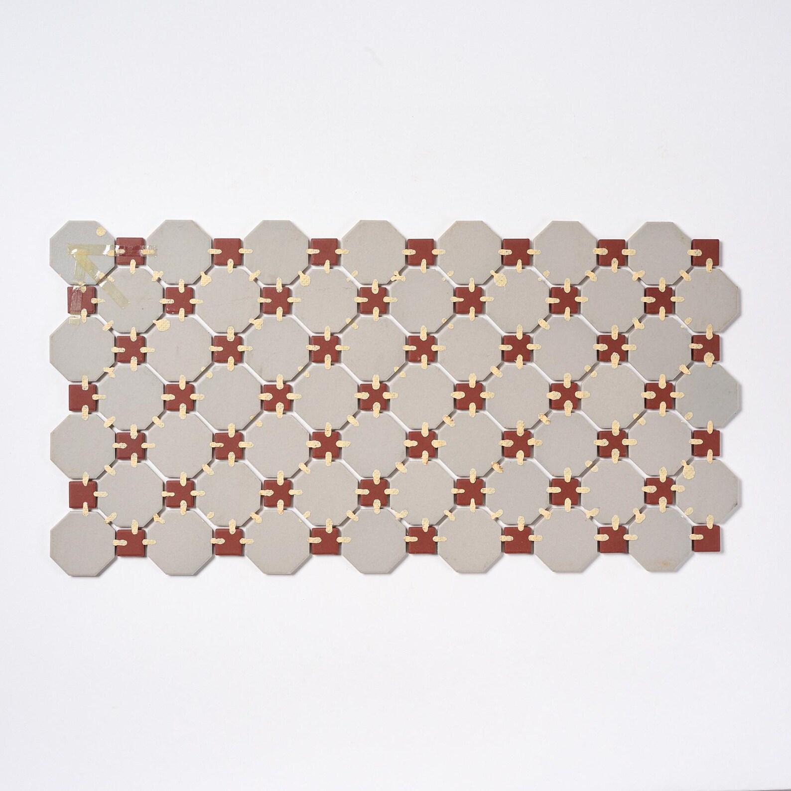 1990s Daltile Rust/ Gray Mosaic Floor Tile, 44 Sq Ft Available - 22 Sq ...