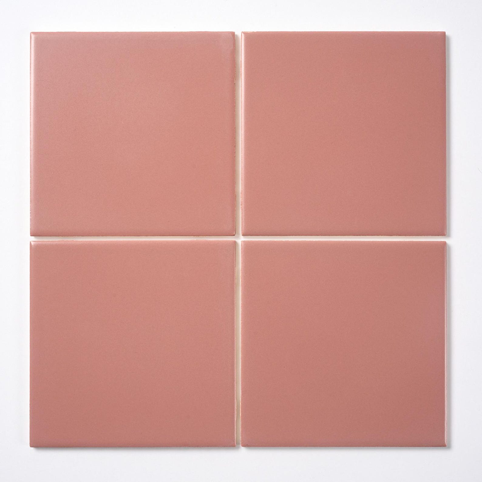 1990s American Olean Coral Matte Wall Tile, 50 Sq Ft Available - 12.5 ...