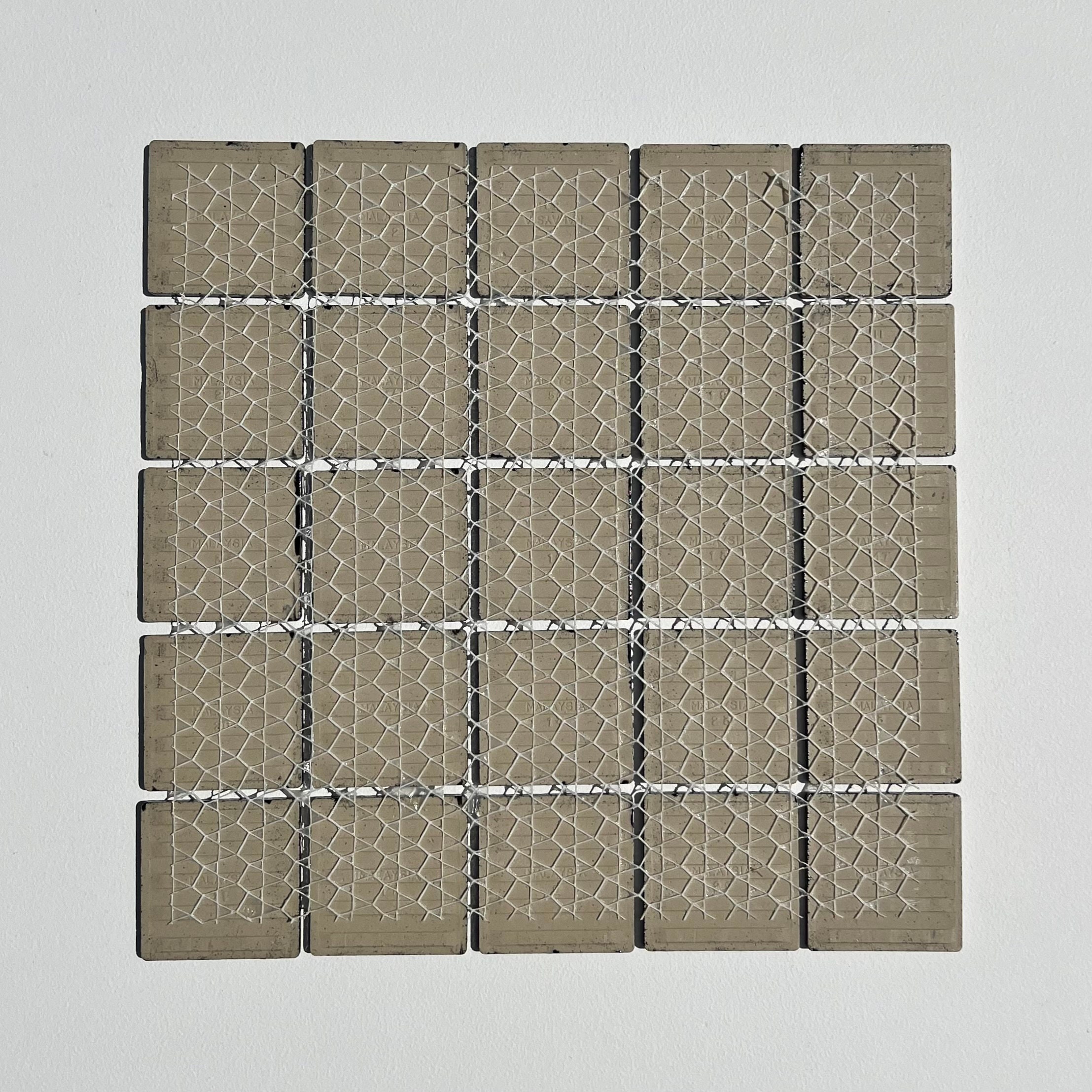 Black Vintage Color Tile 1980s Wall Tile, 20 Sq Ft Lot 20 Piece Set, 41 ...