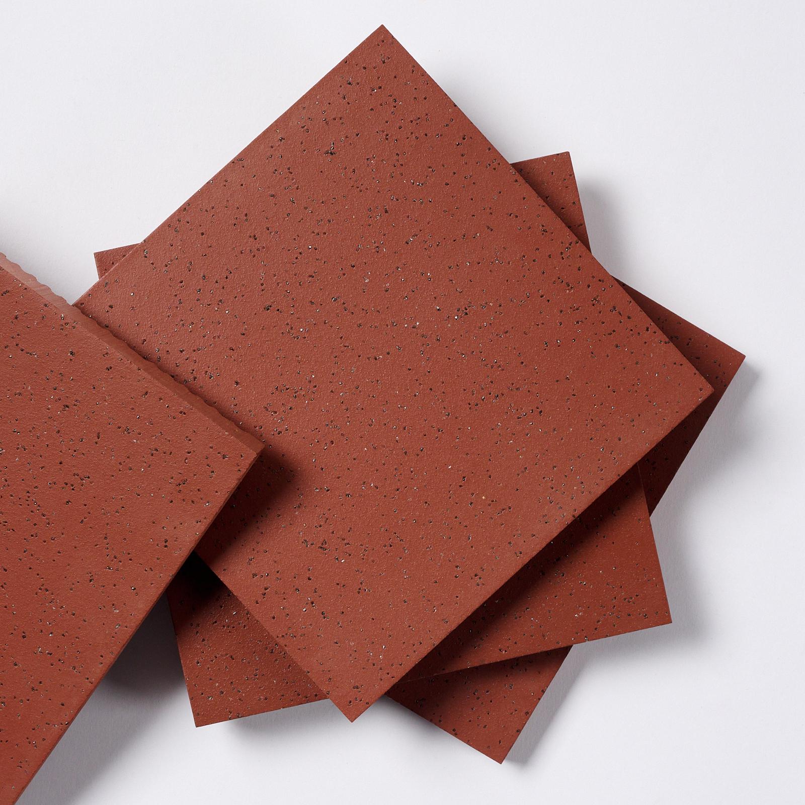 1980s American Olean Canyon Red Quarry Floor Tile, 9 Sq Ft Available ...