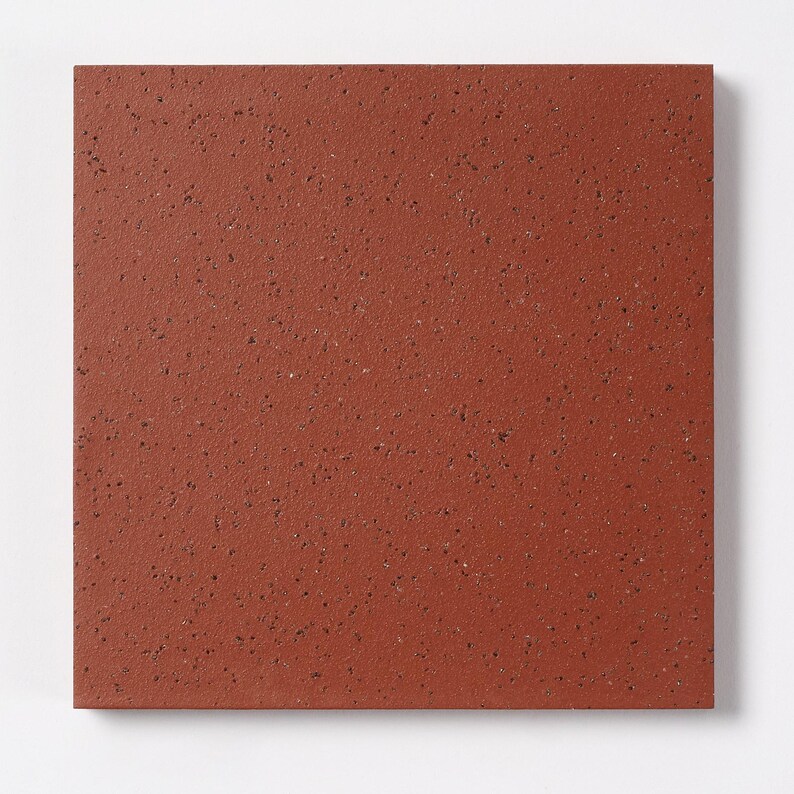 1980s American Olean Canyon Red Quarry Floor Tile, 9 Sq Ft Available ...