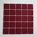 Maroon Vintage Color Tile 1980s Wall Tile, 23 Sq Ft Available - Etsy