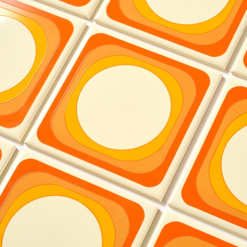 Mcm Tiles Backsplash - Etsy