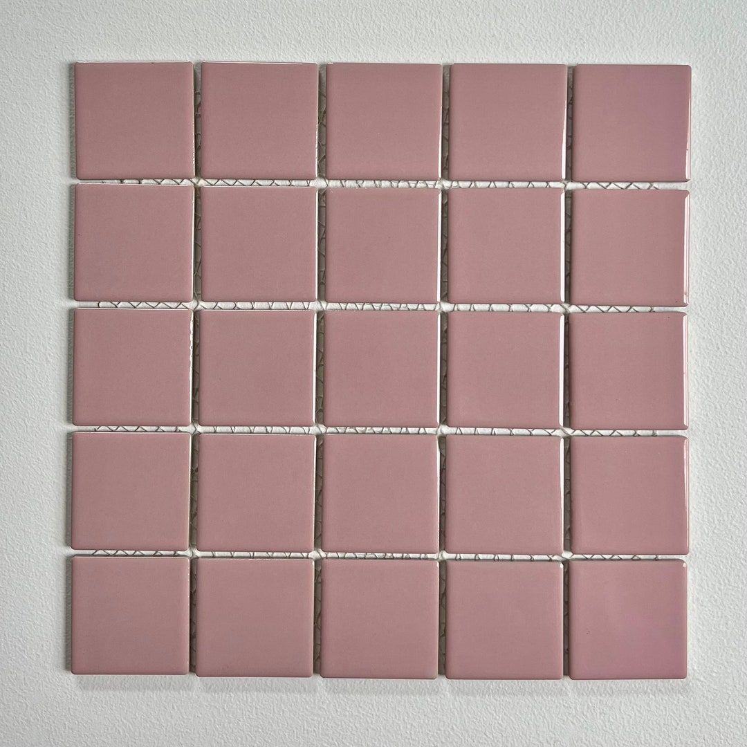 Pink Vintage Color Tile 1980s Wall Tile, 12 Sq Ft Available - Etsy