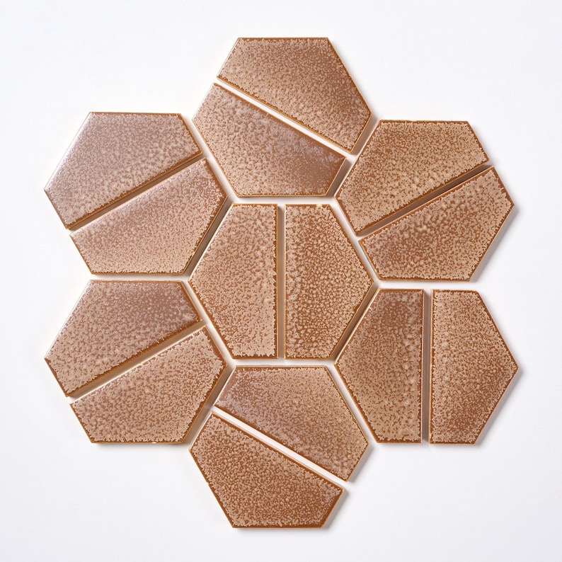 1970s Richards English Hex Wall/ Floor Tile, 14 Sq Ft Available - Etsy