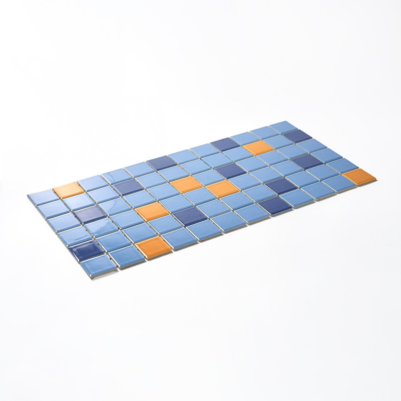 1990s Daltile Blue & Yellow Floor Tile, 48 Sq Ft Available - 24 Sq Ft ...