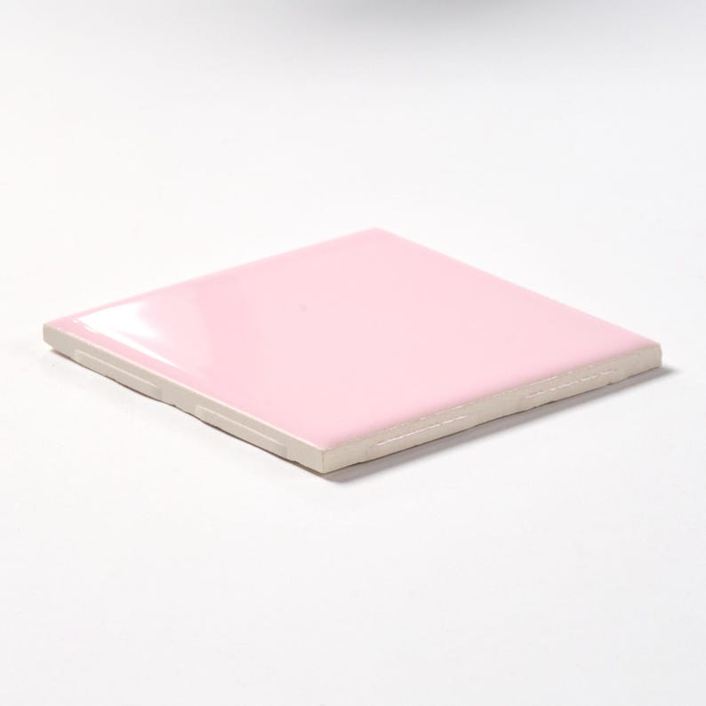 1970s FLORIDA TILE Shell Pink Wall Tile, 7.25 Sq Ft Available - Etsy