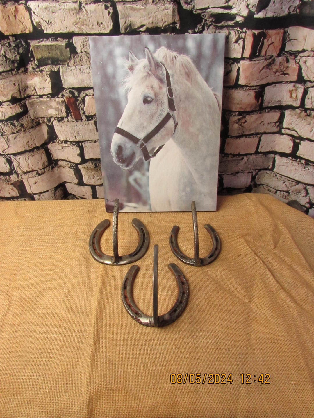 Barn Hanger, Horseshoe, Tack Rack, Tack Hanger, Bridle Hanger, Lead ...
