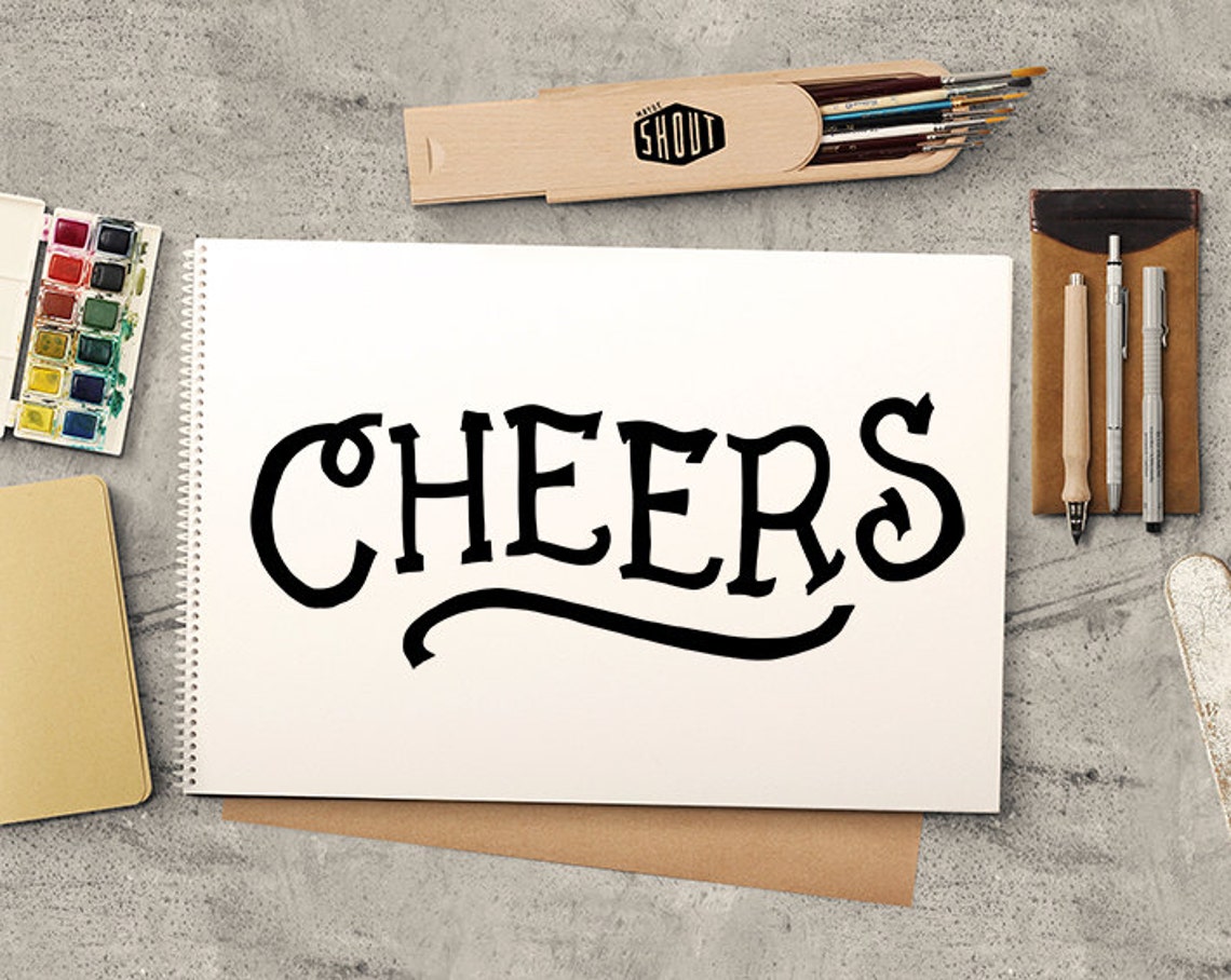 CHEERS Kitchen Art Kitchen Decor Fun Poster Cheers Poster - Etsy