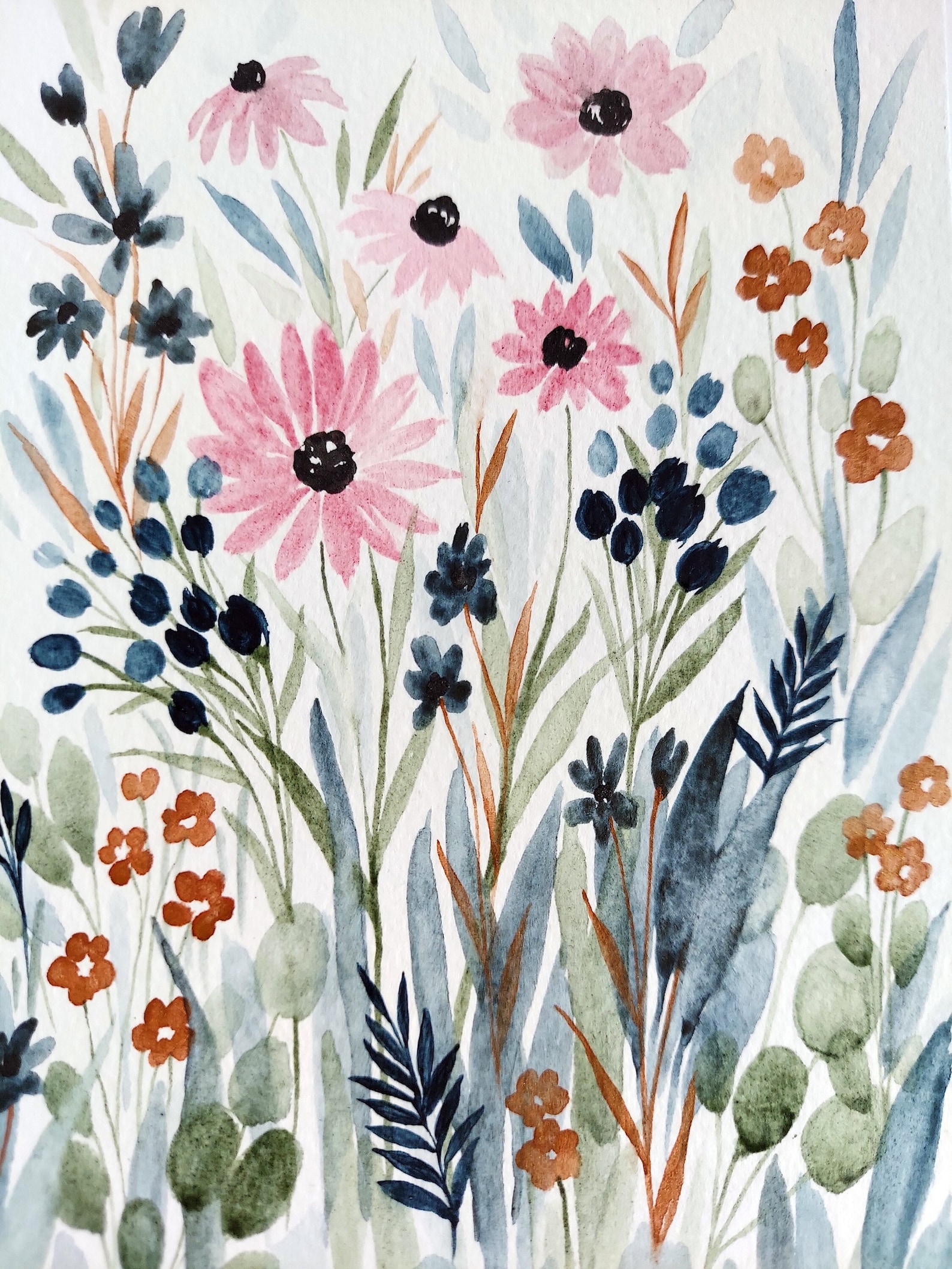 Original Watercolor Painting Original Watercolor Art - Etsy