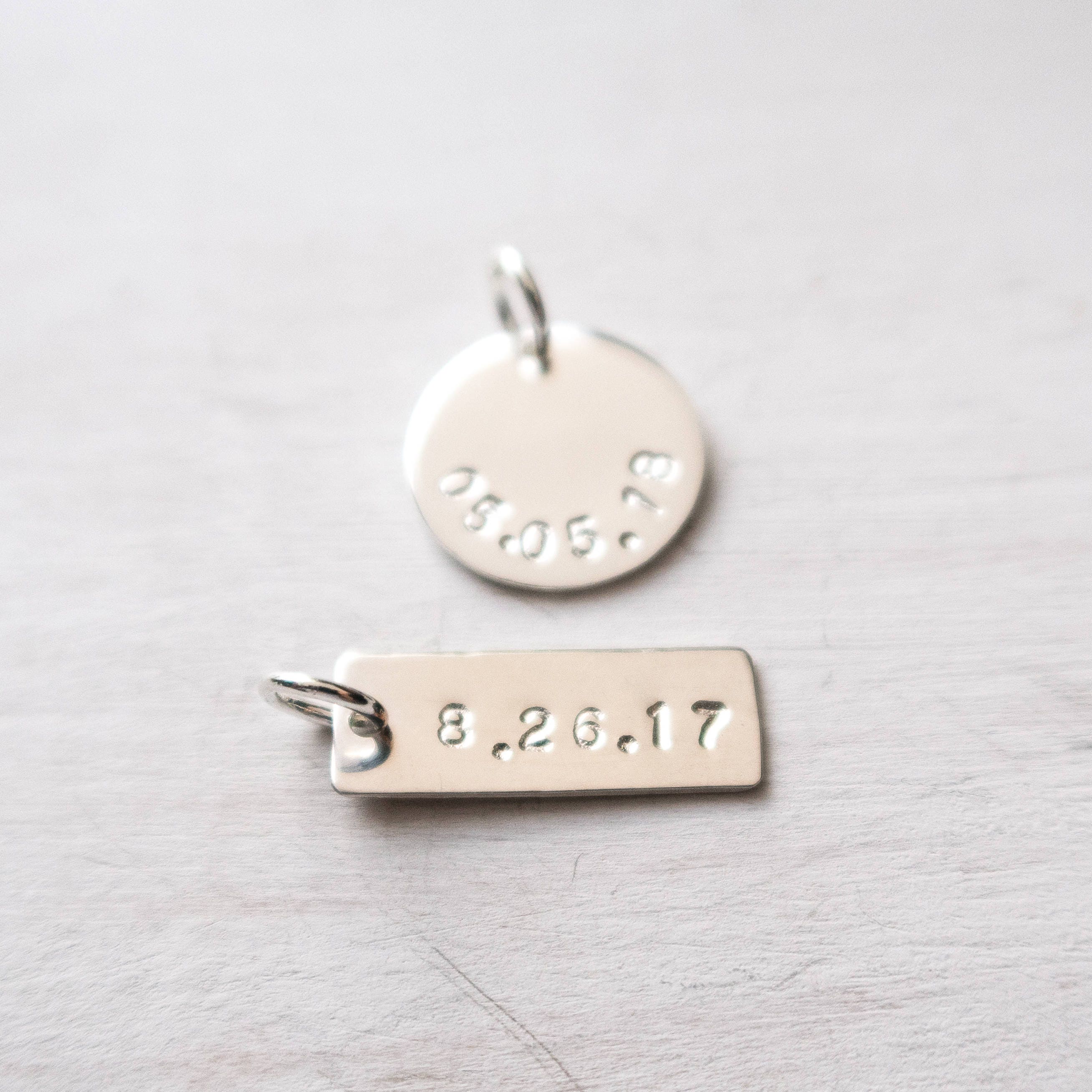 Date Charm, Add On, Custom Date Charm, Birthdate Charm, Special Date ...