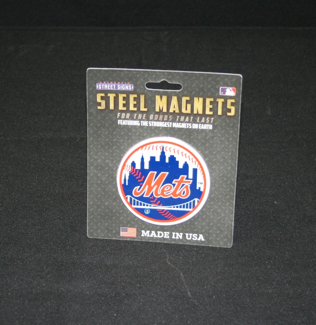 MLB New York Mets Steel Magnet - Etsy