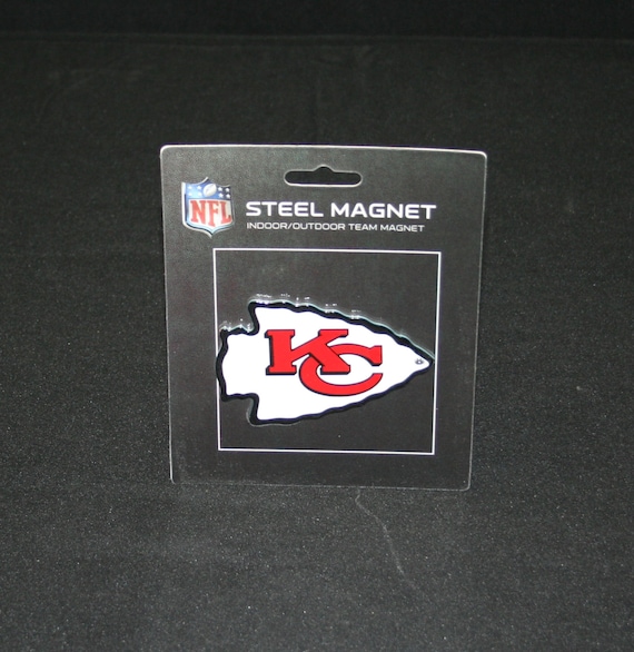 NFL Kansas City Chiefs Steel Magnet | Etsy