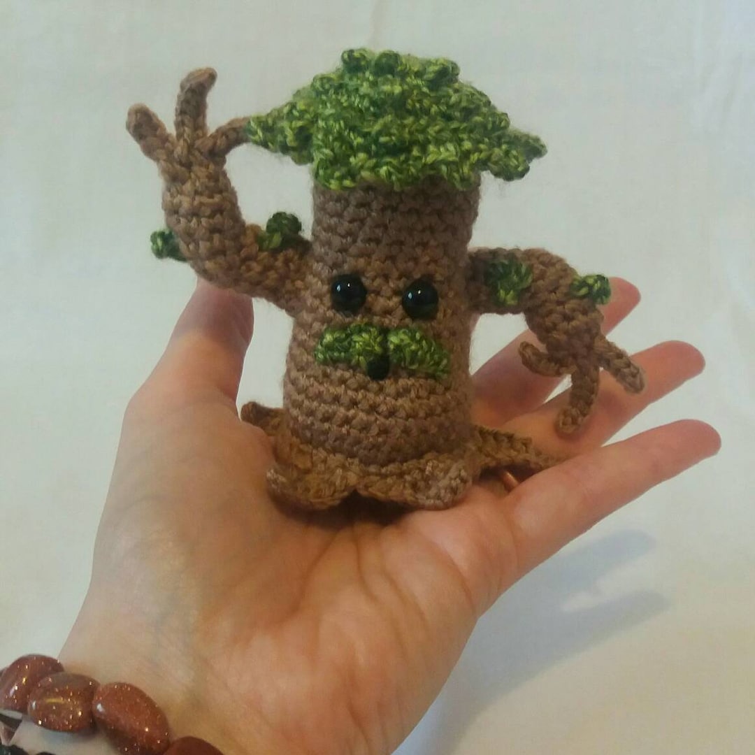 Crochet Ancient Tree Spirit Crochet Tree Mini Must Have - Etsy