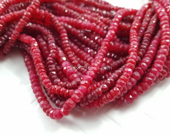 Ruby Round Beads | Etsy