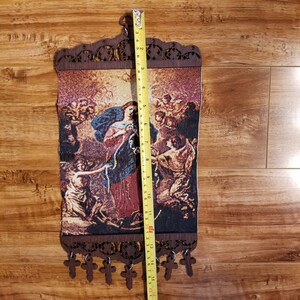 Mary Un Doer or Un Tier of Knots Tapestry Wall Hanging - Etsy