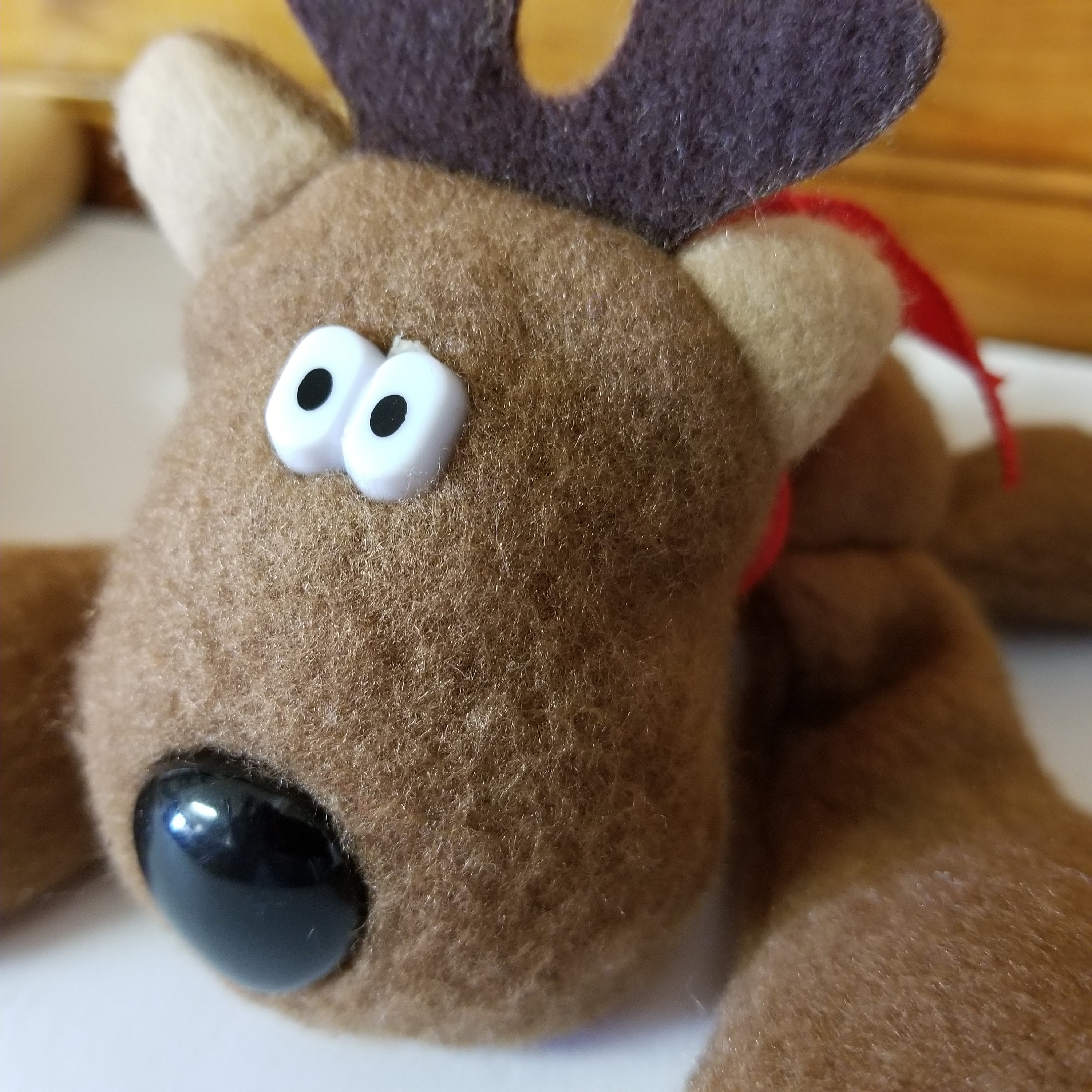 Rodney Reindeer brand new Vintage plush Hallmark toy