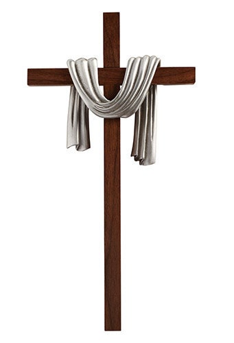 Resurrection Cross with Silver Robe design